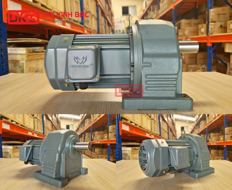 Thiết Bị Nuôi Tôm- Mô Tơ Giảm Tốc Wanshsin 1.5Kw, 2.2Kw